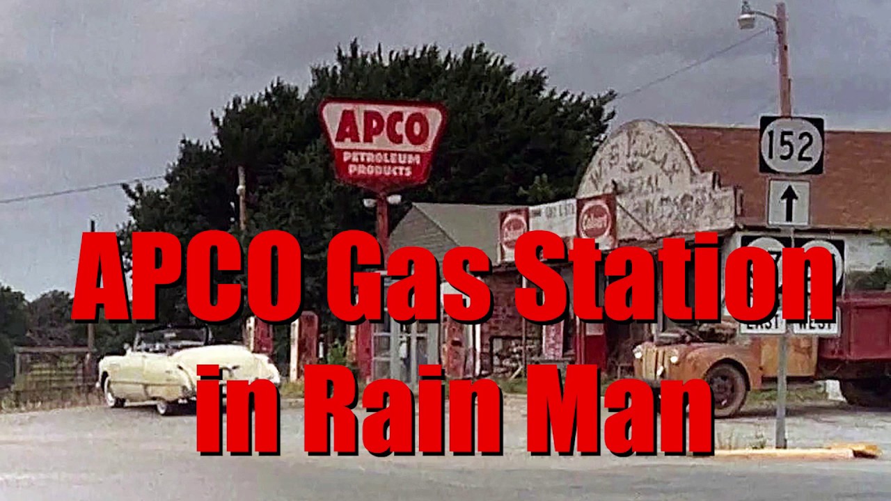 APCO Gas Station in Rain Man - YouTube