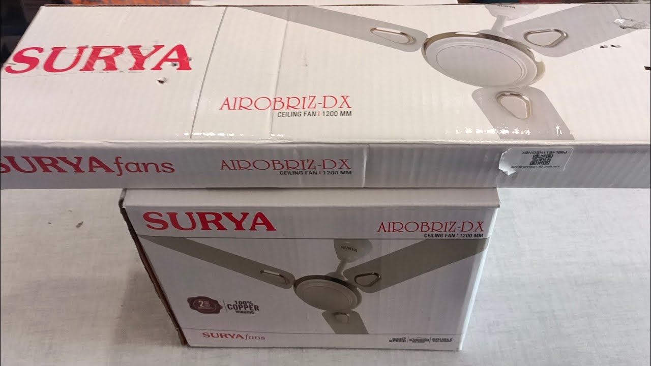 Surya ceiling fan!! India No1 ceiling fan 2023!! Surya ceiling fan ...