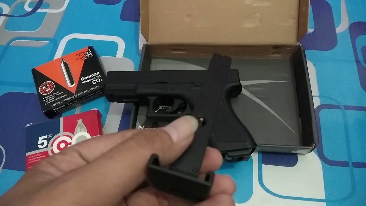 AIRGUN GLOCK 19 WINGUN cal 6mm...video bagian 1 - YouTube
