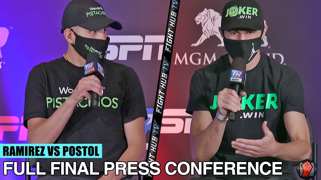 JOSE RAMIREZ VS VIKTOR POSTOL | FULL PRESS CONFERENCE & FACE OFF VIDEO ...