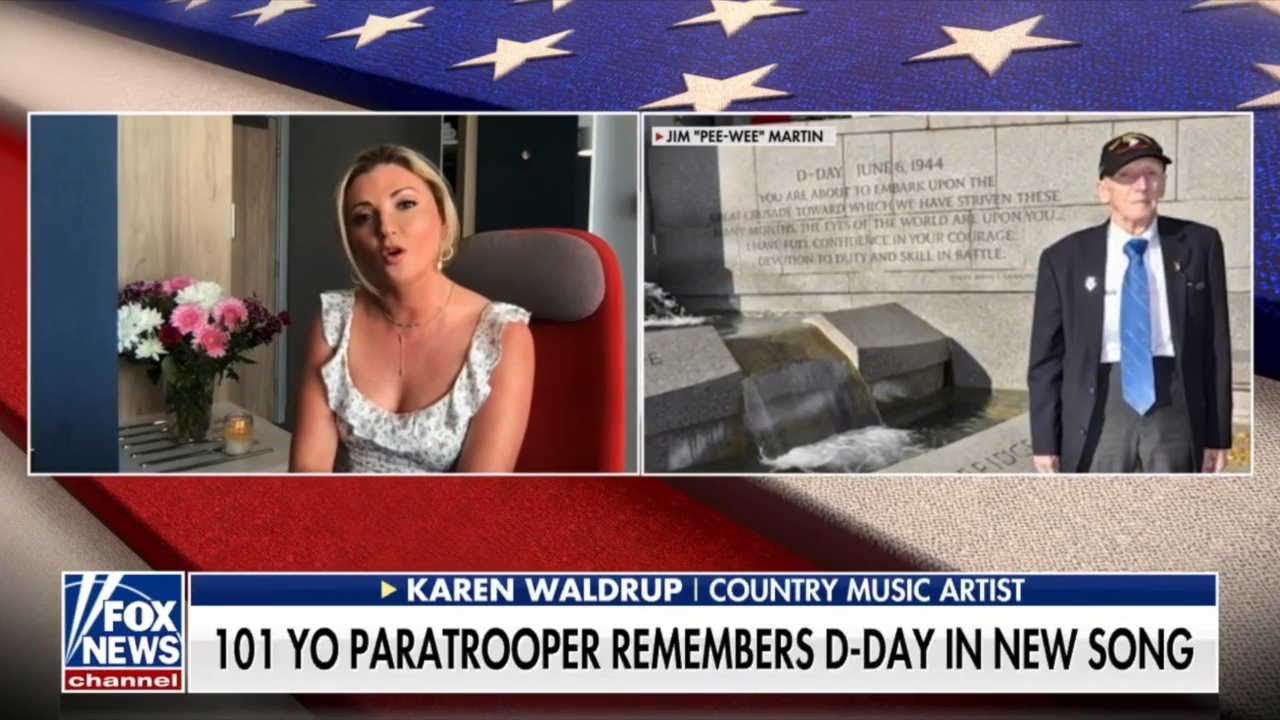 WWII Vet Recalls D-Day; Country Singer Creates Song - YouTube