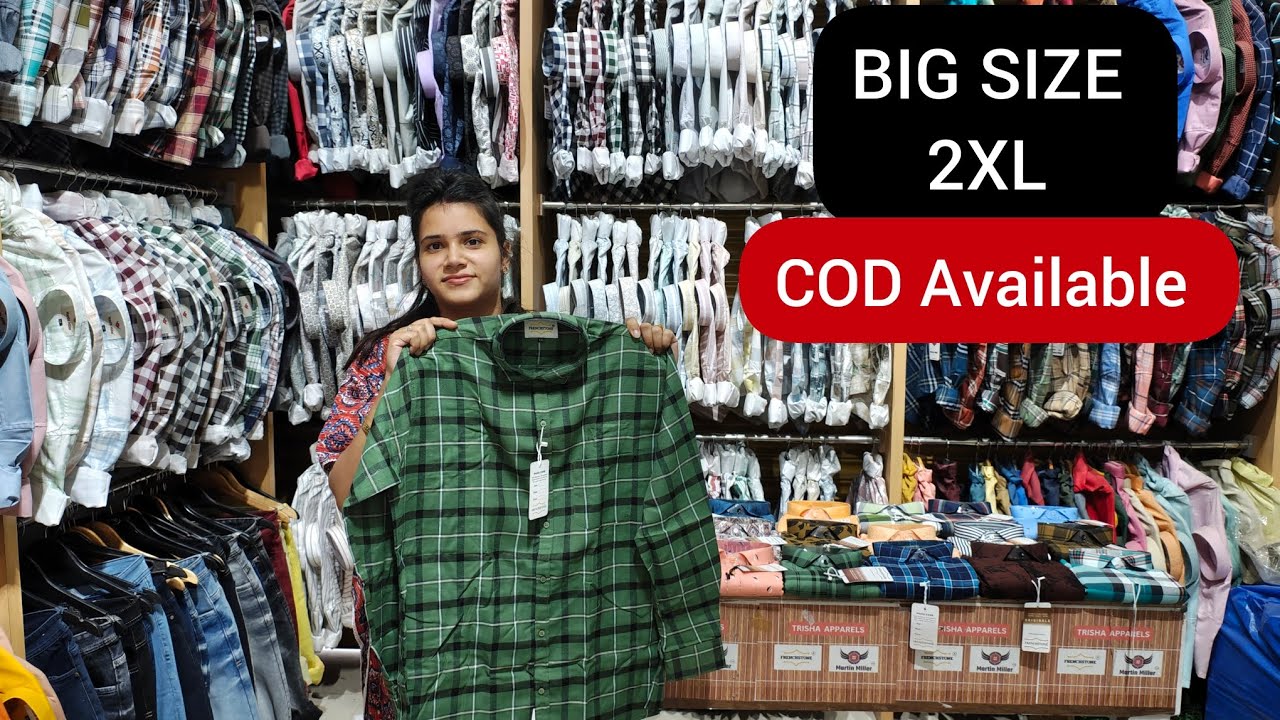 🔥 BIG SIZE Shirts 🔥 2XL TRISHA APPARELS NANDED Shirts Manufacturer ...