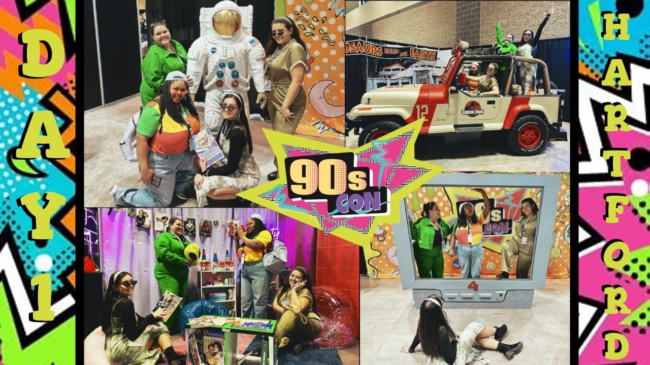 90s Con Vlog Hartford CT (Friday) March 17, 2023 Day 1 - YouTube