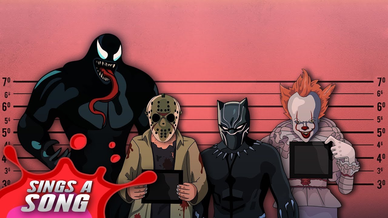 Pennywise x Black Panther x Venom x Jason (My favourite impressions Rap ...