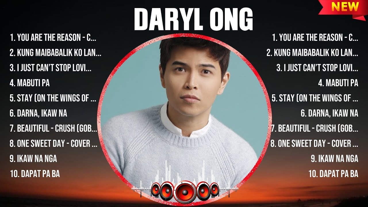Daryl Ong The Best OPM Songs Playlist 2024 ~ Greatest Hits Full Album ...