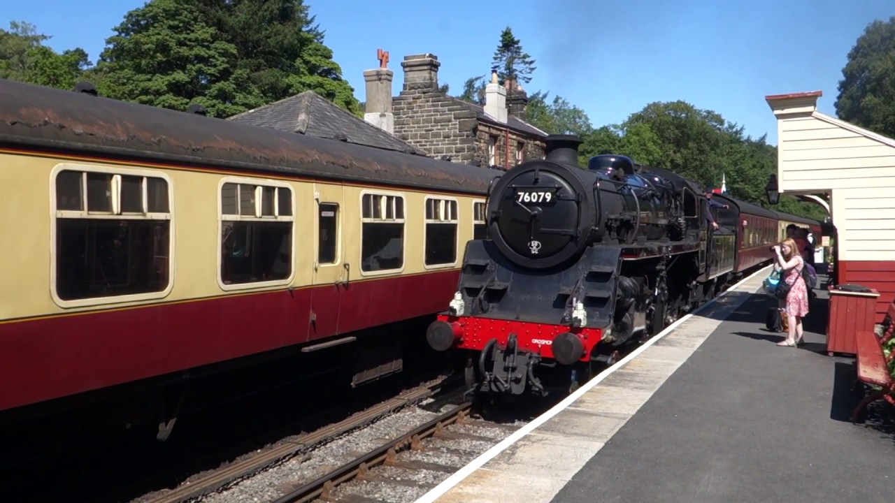 NYMR Goathland--Pickering v.v. 27-6-2018. - YouTube
