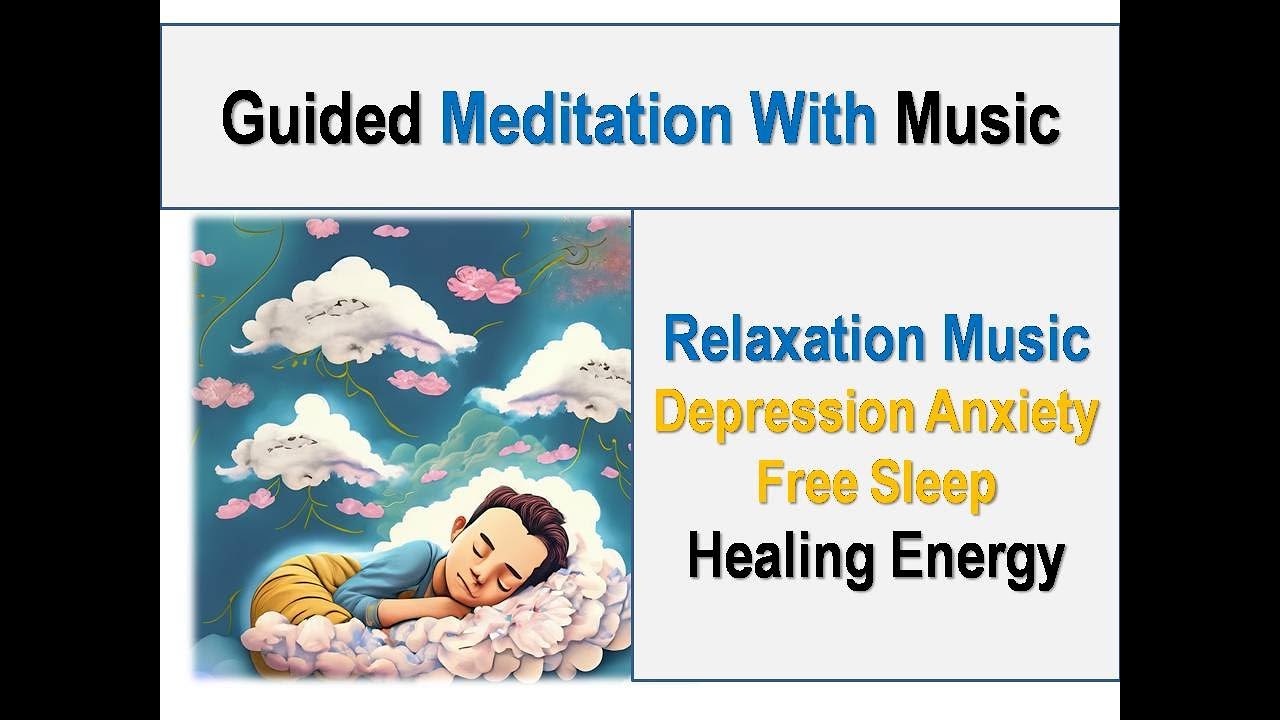 Guided Meditation For Sleep-Blue Light Meditation For Cleaning Negative ...