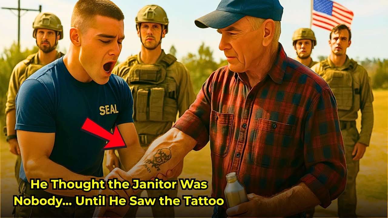 SEAL Recruit Mocks Quiet Janitor… Until He Sees the Tattoo on His Arm ...