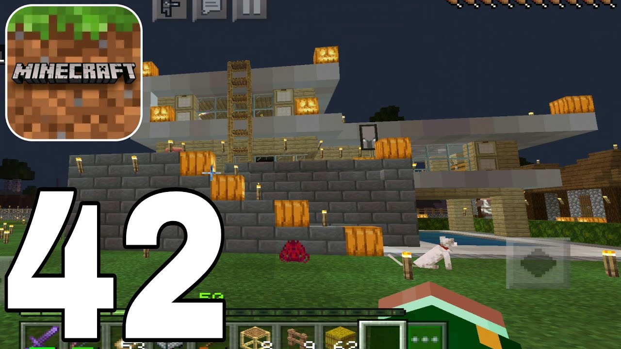 Minecraft: Pocket Edition | Survival | GamePlay Walkthrough Part 42 ( iOS, Android ) - YouTube