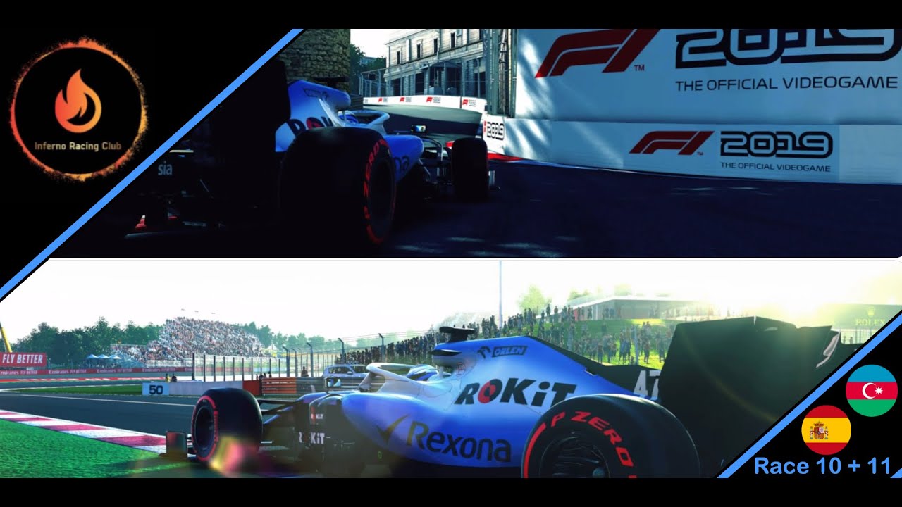 Back to Back Inferno Racing Club Races (Baku + Spain) - YouTube