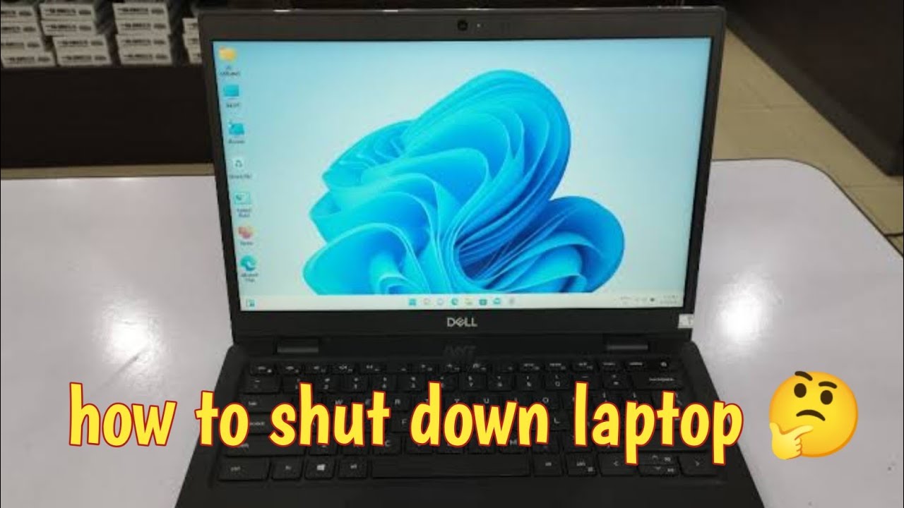 how to shut down laptop || laptop को shut down कैसे करे ? Tech ki ...