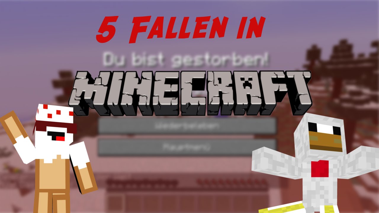 5 Fallen in Minecraft - YouTube