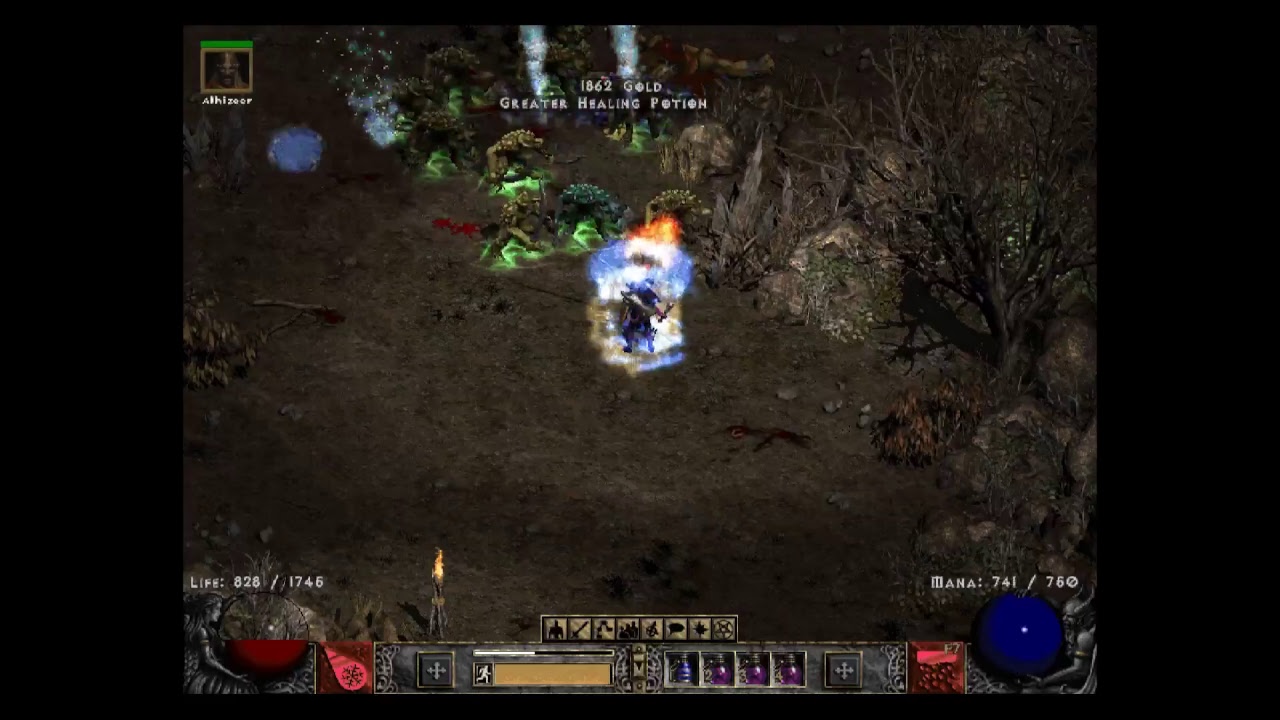 Crafting a Infinity in Ethereal Thresher - Diablo 2 - YouTube