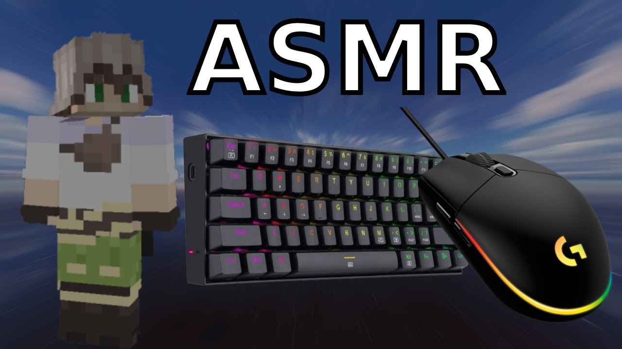 Keyboard + Mouse ASMR | Hypixel Bedwars - YouTube