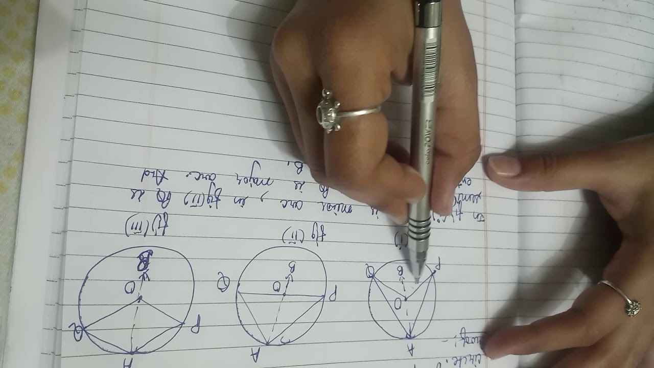Theorem of ch-10 of 9th Maths - YouTube