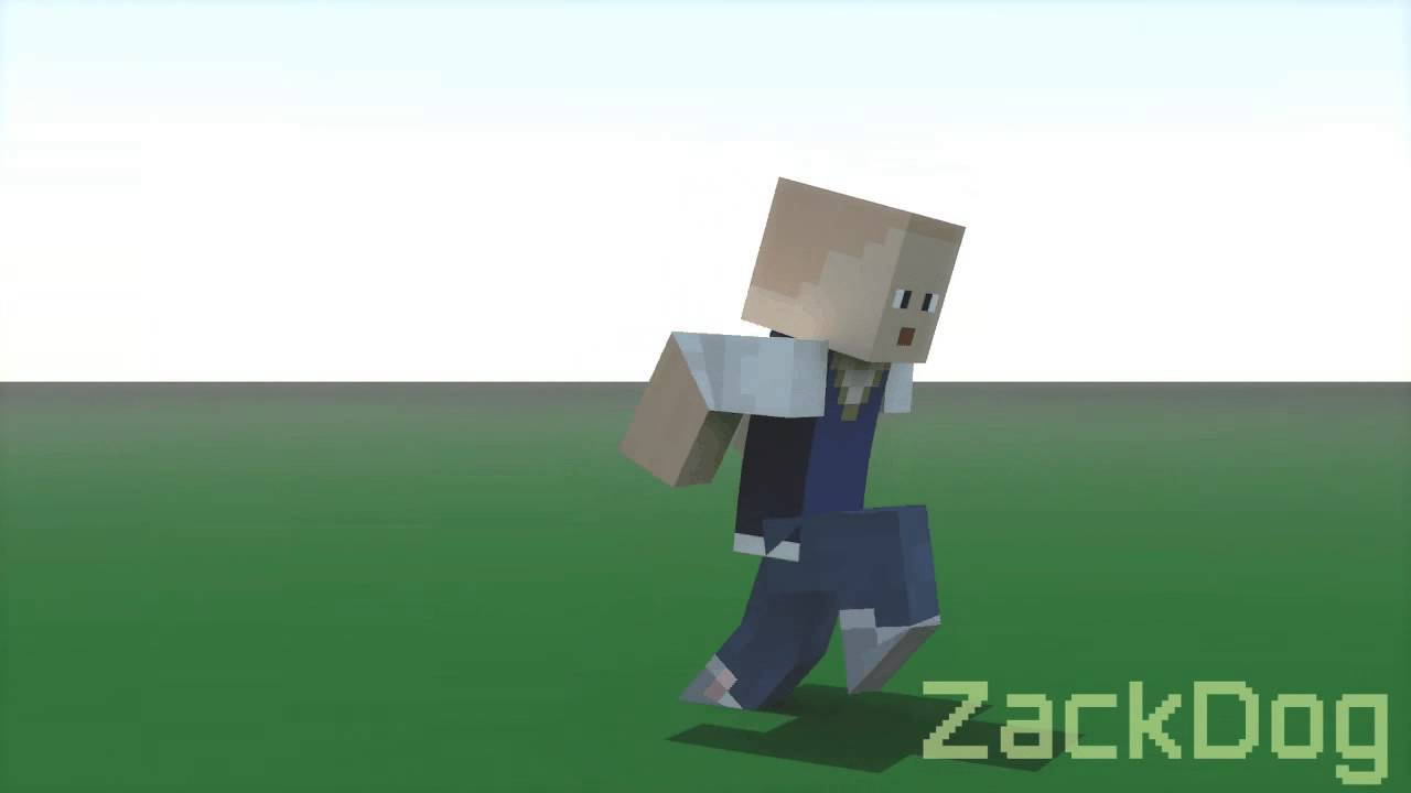 Minecraft Test: Run cycle 2 - YouTube