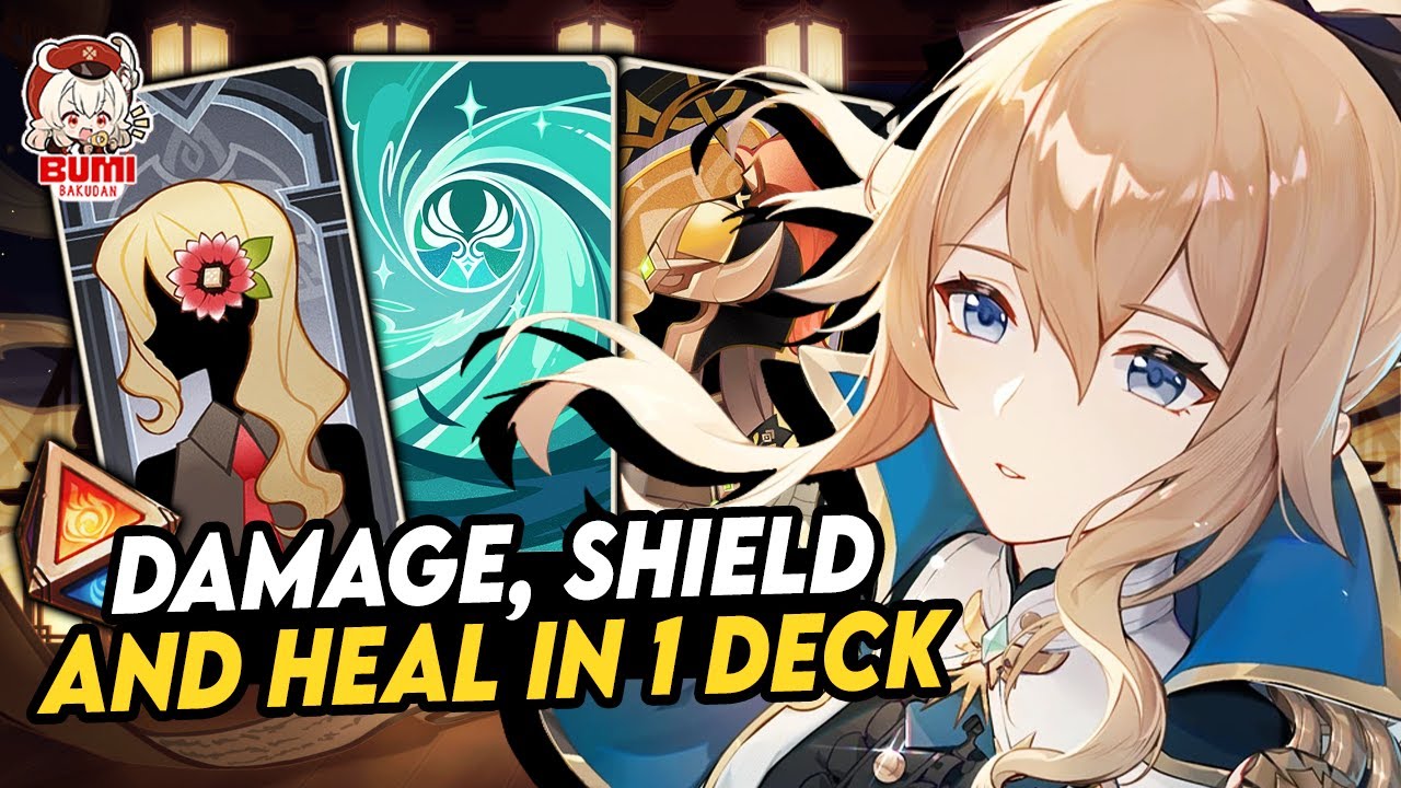 Damage, Shield and Heal in One Deck | Genshin TCG - YouTube