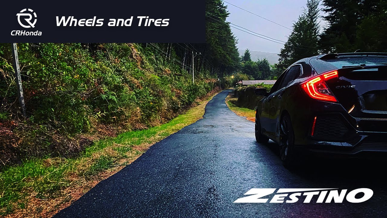 Honda Civic FK7 gets new wheels - YouTube