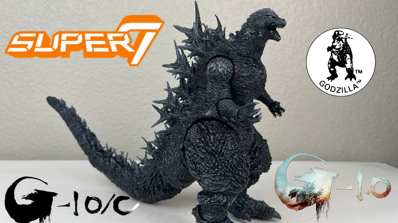 Super7 Toho Ultimates Godzilla Minus One Minus Color Figure Review I ...