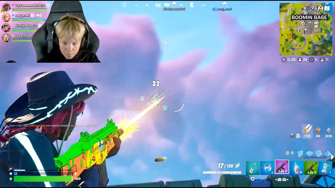Fortnite | Simpsons - Reload - Random Squad mit Nick & Max - Skybase ...