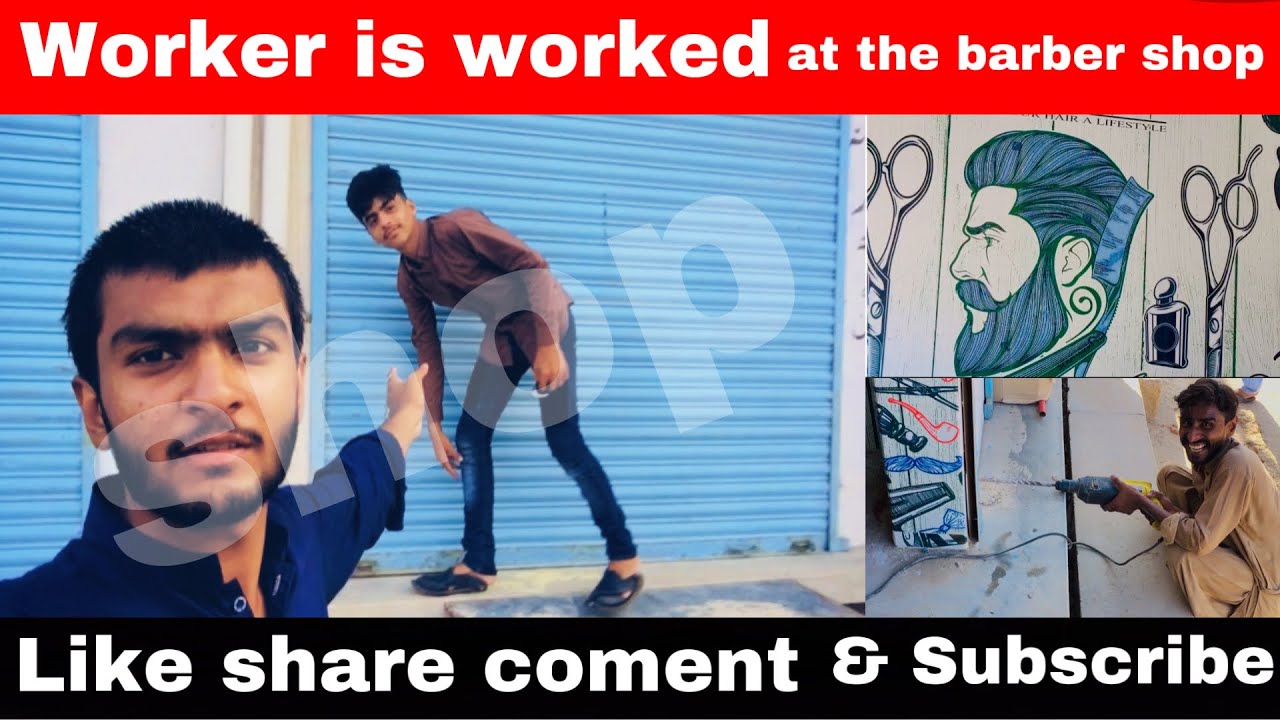 Aj howe Barish Hamara city ma or Kia kam|and Laber working in babrber ...