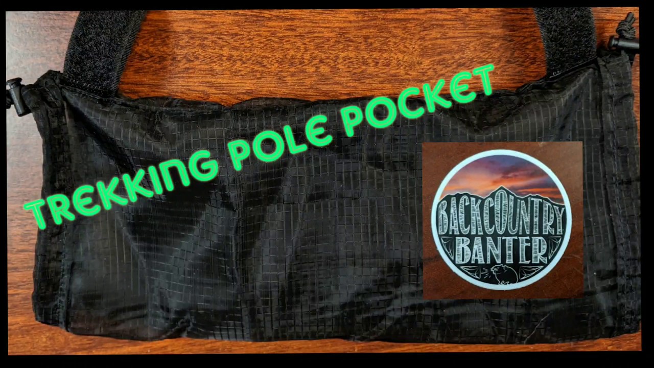 Trekking Pole Pockets - YouTube