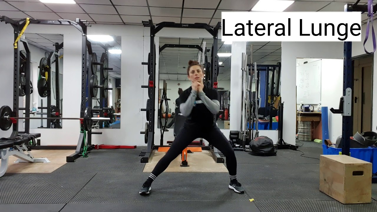 Lateral Lunge - YouTube