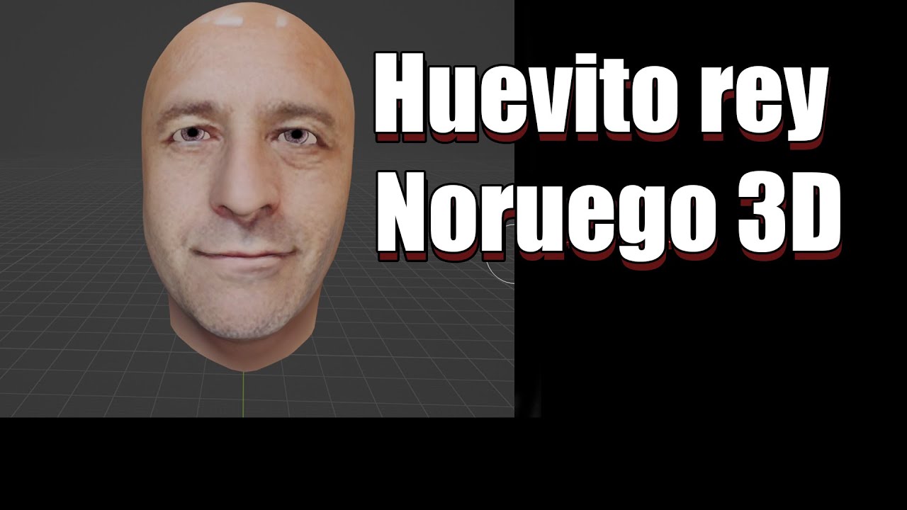 Huevito rey Noruego 3D ( jojojo bkn ) - YouTube