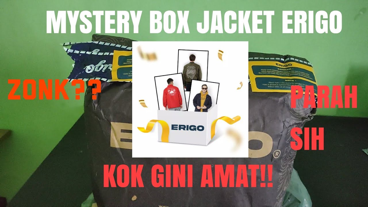 UNBOXING MYSTERY BOX ERIGO! ISINYA?? - YouTube