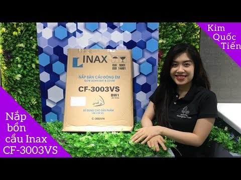 Nắp bồn cầu Inax CF-3003VS dùng cho bồn cầu Inax C-3003VN