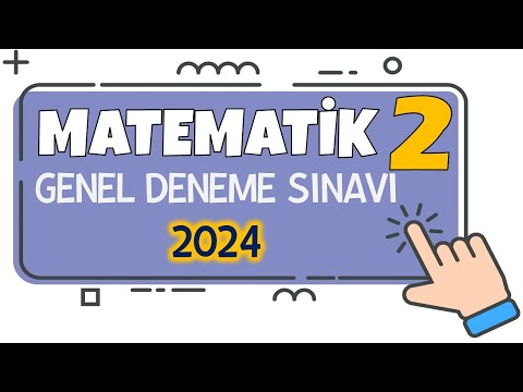 2. Sınıf Matematik Genel Deneme Sınavı 2024