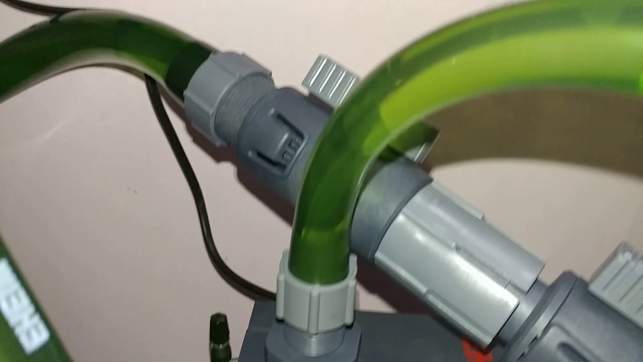 Eheim 2260 with Eheim pump 1260 and full media flow part 1 - YouTube