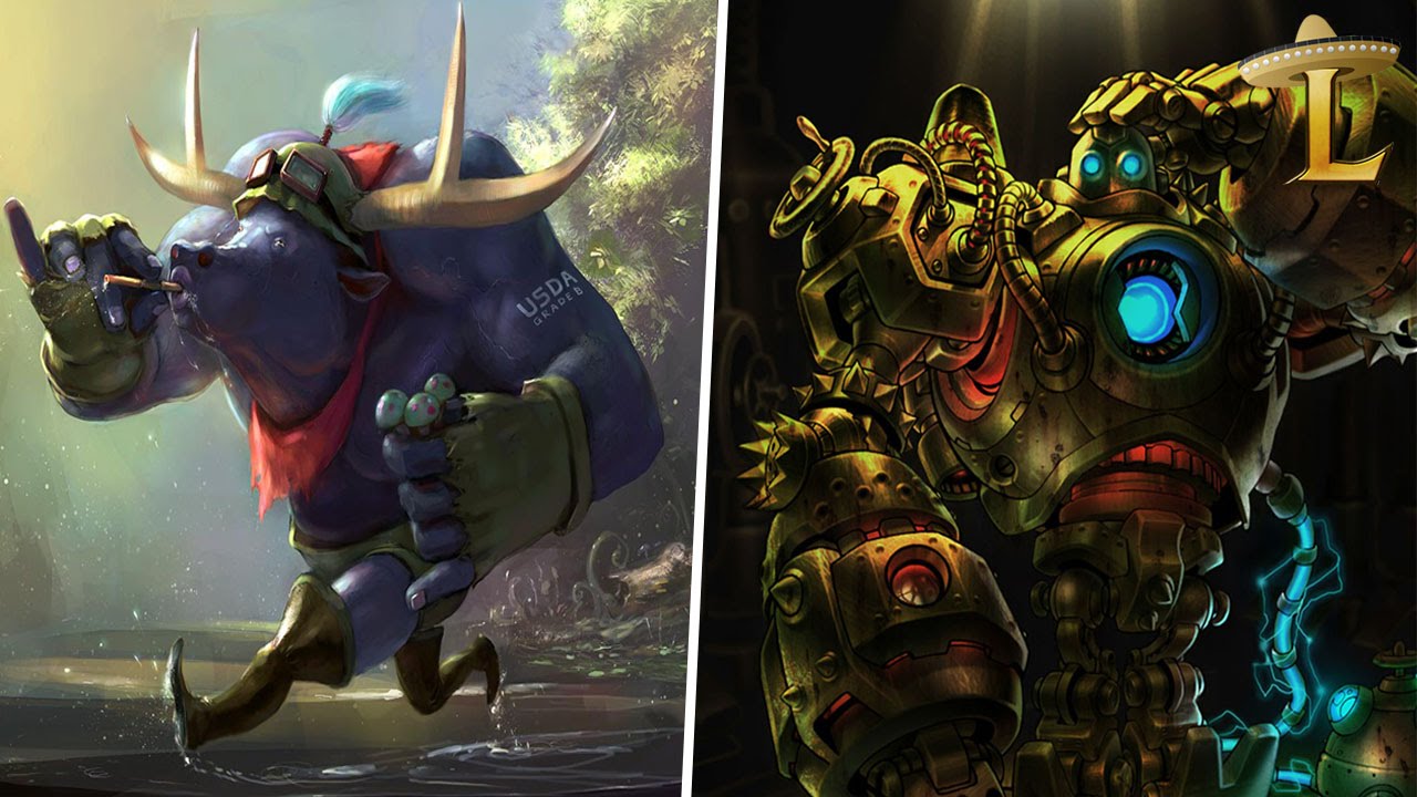 CRANKISTAR ! | ALISTAR UND BLITZCRANK BOT LANE - MUCHACHO ARMY (CUT ...