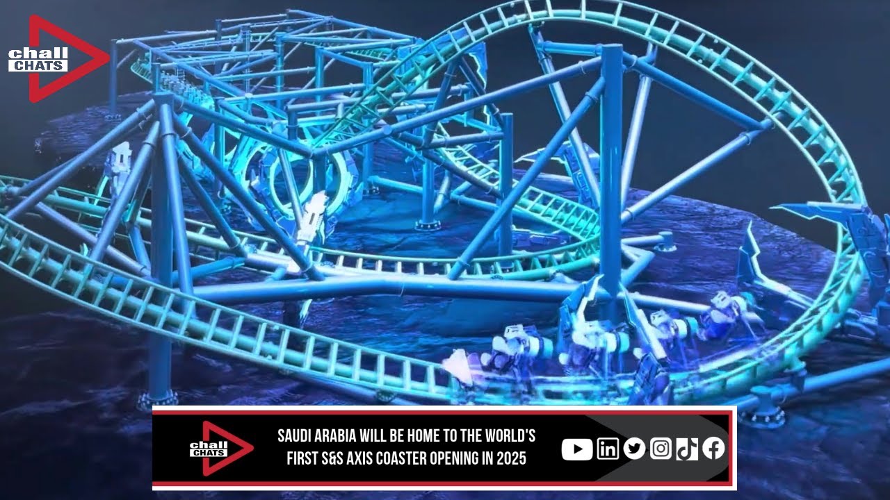 Saudi Arabia Will Open the World's First Axis Coaster In 2025 | Theme ...