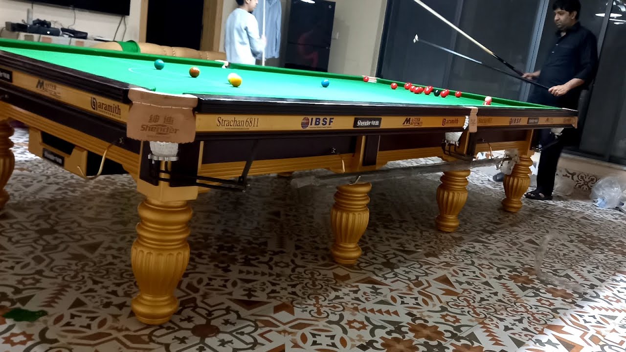 Snooker Table Brend Name " Shender Snoker Table"[Manufacturer By master ...