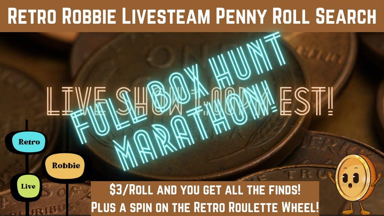 Retro Robbie Live! Full Penny Box Hunt! - YouTube