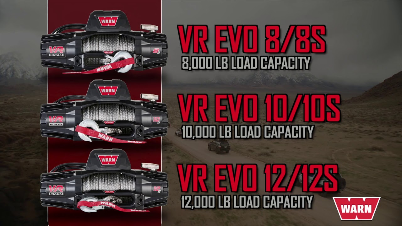 The WARN VR EVO Winches - YouTube