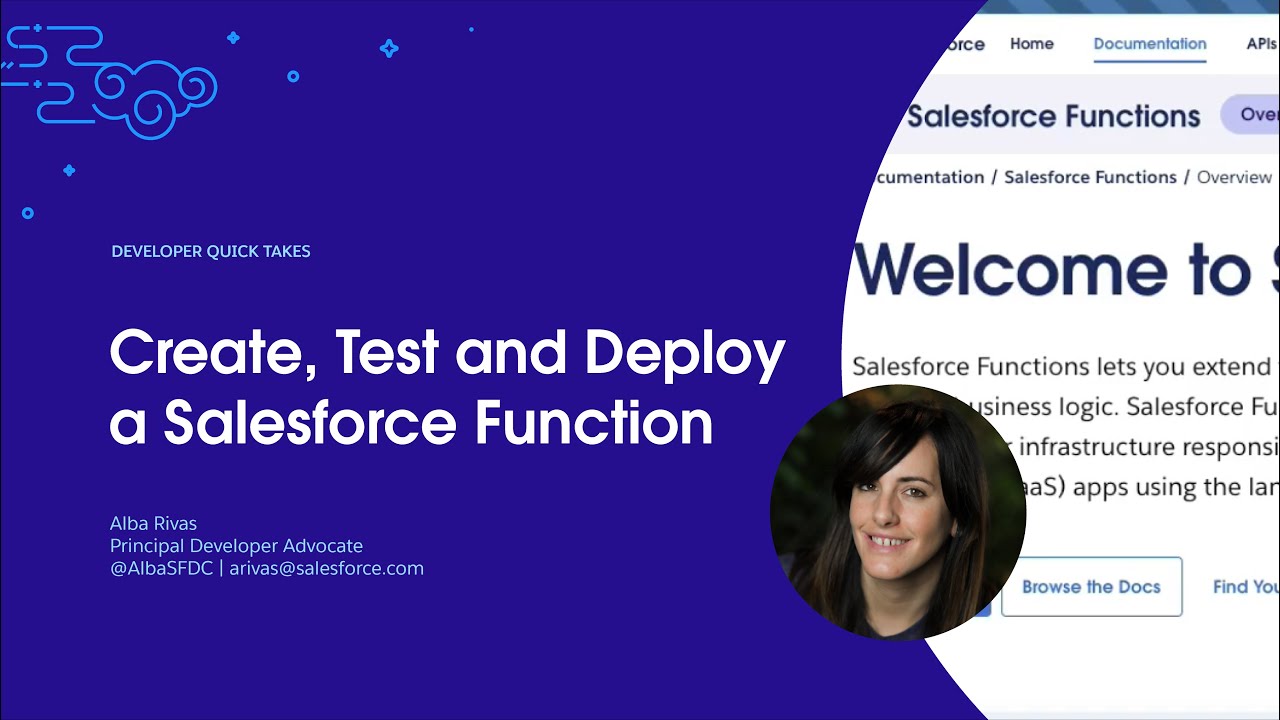 Create Test And Deploy A Salesforce Function Developer Quick Takes 6664