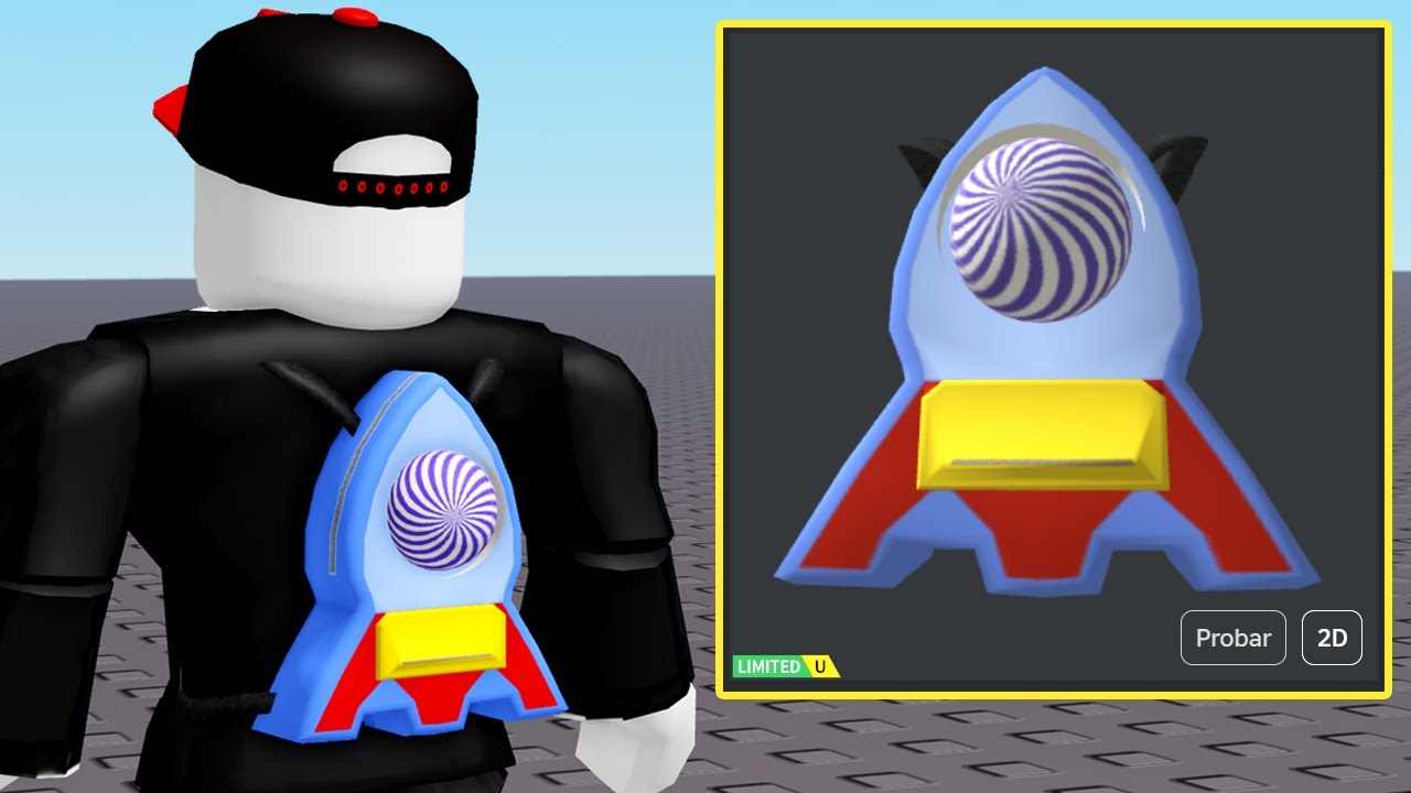 CONSIGUE MOCHILA COHETE GRATIS en ROBLOX | EVENTO DANIMALS ADVENTURE ...