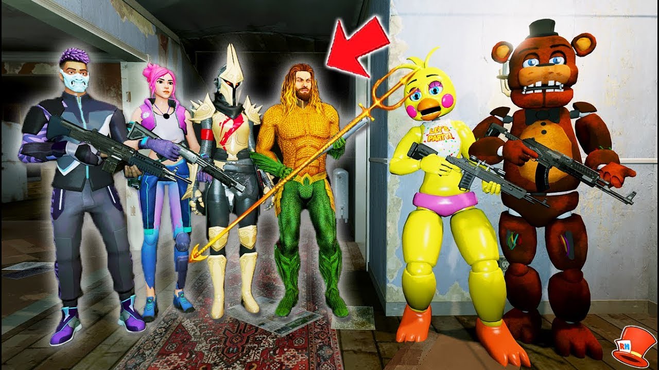 Animatronics VS Fortnite SEASON 3! (GTA 5 Mods FNAF RedHatter) - YouTube