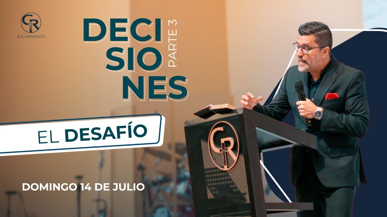 DOMINGO EN CASA - SERIE DECISIONES PARTE 3 - PS. JESÚS ROA - YouTube