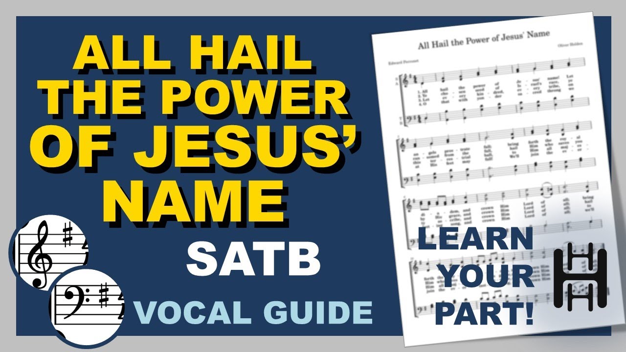 All Hail the Power of Jesus' Name SATB G Major - YouTube