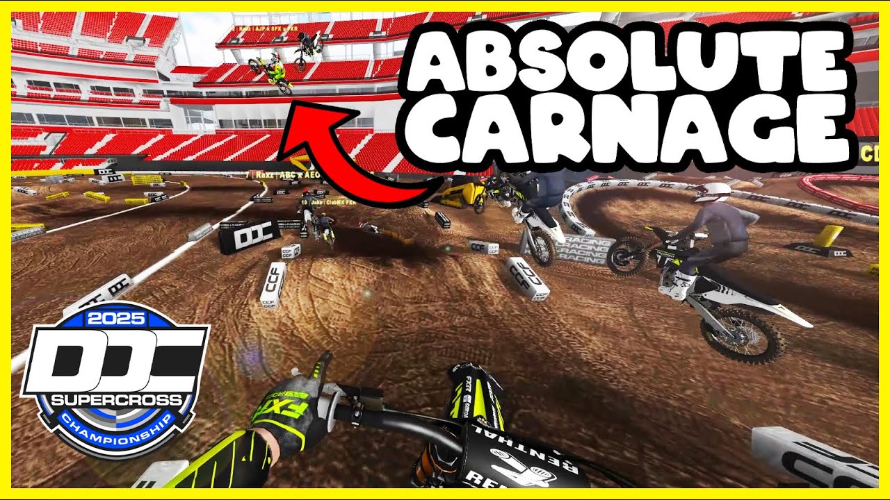THIS PRO RACE HAD THE DEEPEST RUTS EVER SEEN IN MX BIKES - YouTube