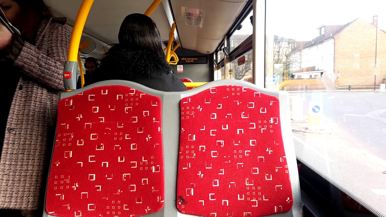 *DEMONSTRATOR* Journey on the Route D6 (OM1 YJ16DBO) Optare Metrodecker ...