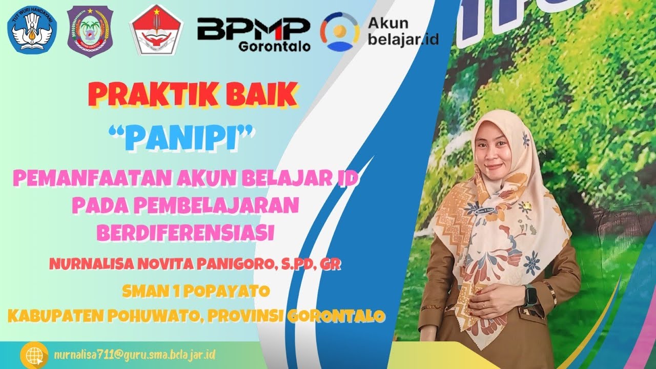 PRAKTIK BAIK "PANIPI" PEMANFAATAN AKUN BELAJAR ID PADA PEMBELAJARAN ...