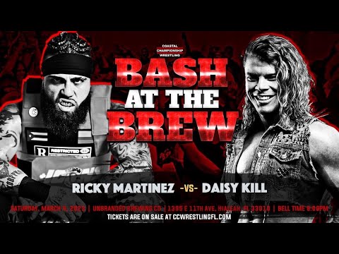 Daisy Kill vs. Ricky Martinez, Bash at the Brew 26, Hialeah, FL 3.4.23 ...
