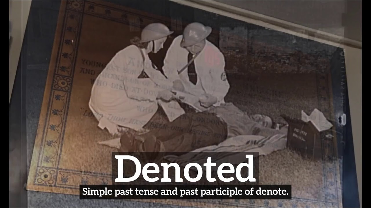 How Does Denoted Look? | What is Denoted? | How to Say Denoted in ...