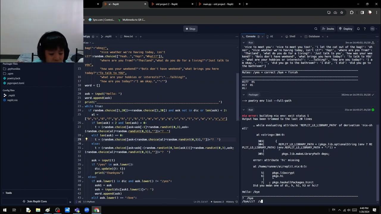 Looking through my old python projects! - YouTube
