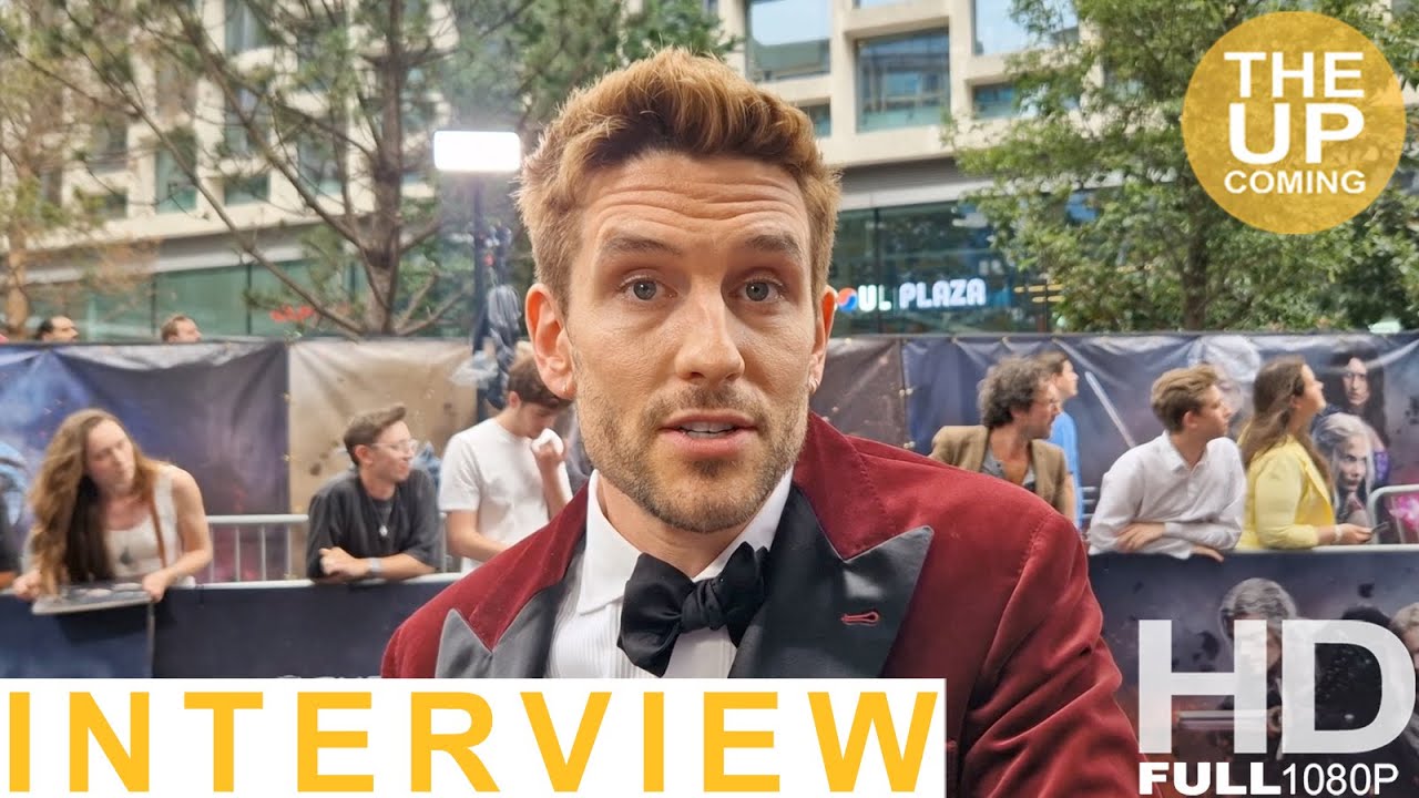 Bart Edwards on The Witcher season 3 London premiere - YouTube