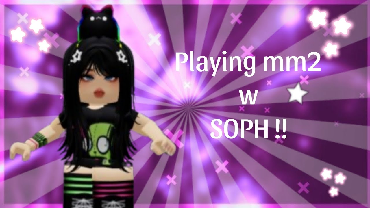 Playing mm2 w @sophib4e - YouTube